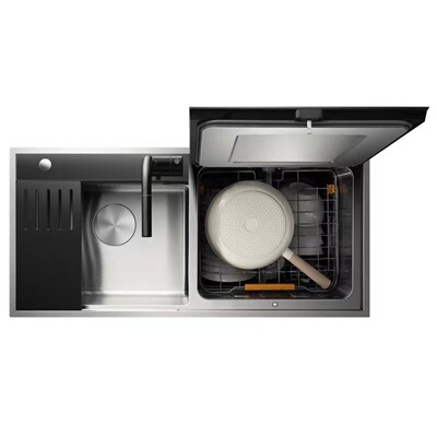 方太13套水槽洗碗机一体式嵌入