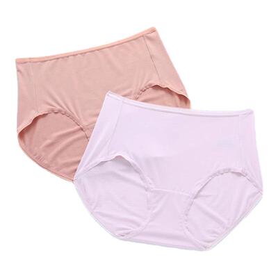 安莉芳内裤女2条装抑菌中腰包臀