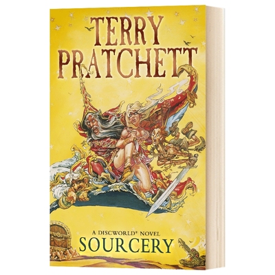 英文原版小说 Sourcery 碟形世界5 大法 Discworld Novel5 英文版 进口英语原版书籍