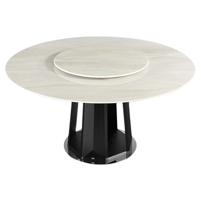 顾家家居意式大理石餐桌