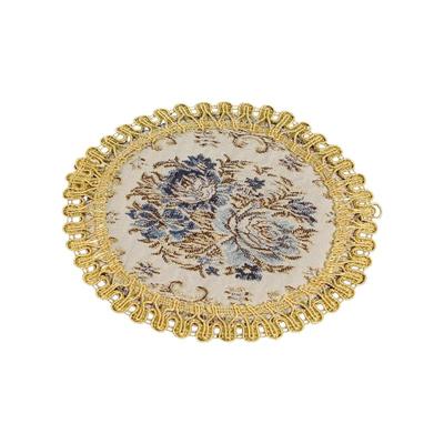 布艺花瓶蕾丝底座棉麻欧式餐垫