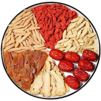 红参黄芪当归麦冬枸杞补非气血