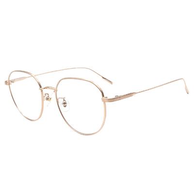 精工男女款全框金属眼镜架