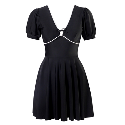 大码遮肚显瘦保守裙式长款泳衣