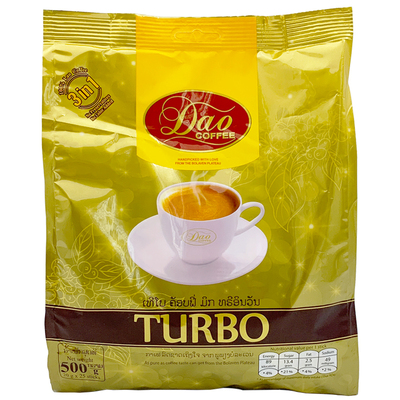 老挝咖啡进口dao刀牌600g金色