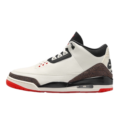 Nike耐克男鞋Air Jordan 3黑白红AJ3复刻运动鞋篮球鞋IF4396-103