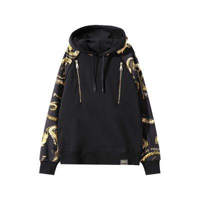 范思哲VJC加绒款连帽衫卫衣