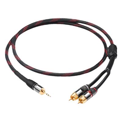 ATAUDIO3.5转双莲花6N无氧铜