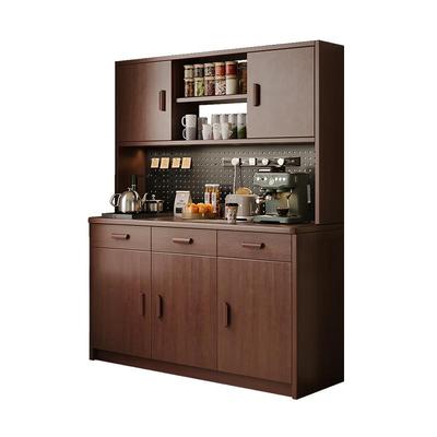 ENF级实木板厨房置物柜餐边柜子