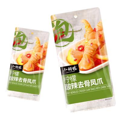 小胡鸭柠檬酸辣超市同款无骨鸡爪