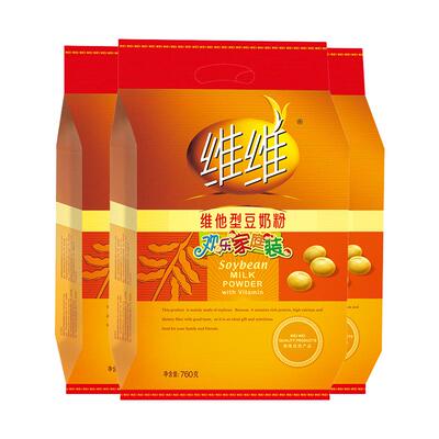 760克3袋维维豆奶粉营养早餐