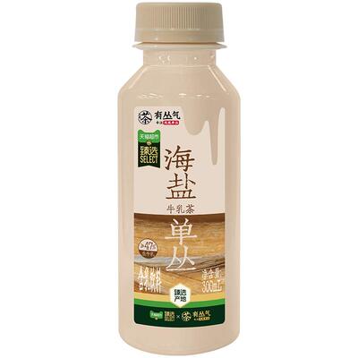臻选海盐单丛牛乳茶近半瓶生牛乳
