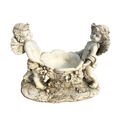 欧式天使小精灵庭院喷泉摆件雕塑