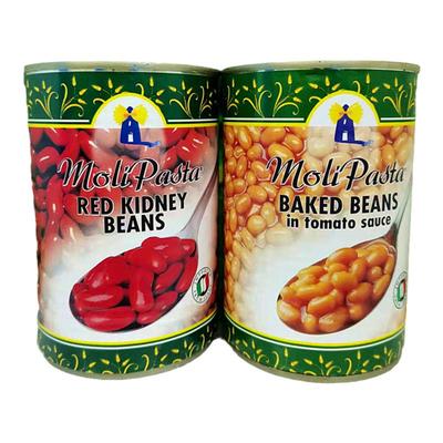 意大利进口莫利即食红腰豆黄豆MoliPasta Red Kidney Baked Beans