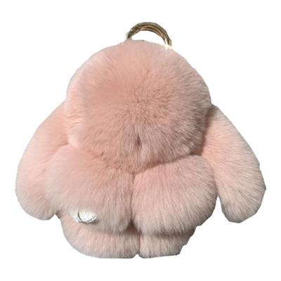 车钥匙扣挂件高档女小兔子ins