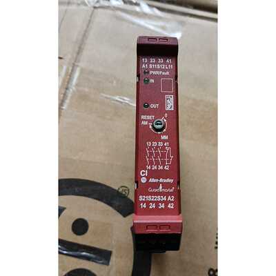 〔议价-可维修〕 440R-S13R2 SER A安全继电器,拆 工业设备备件