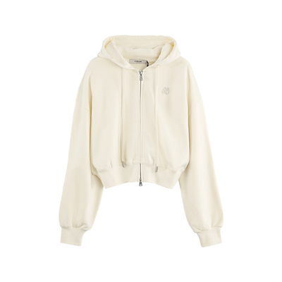 XMOOM双开拉链连帽卫衣外套