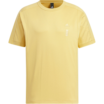 阿迪达斯男士透气休闲运动T恤