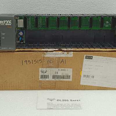 Automation Direct DirectLogic 205 D2-09BDC1-1 PLC Base w/ Po