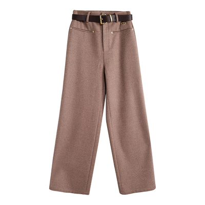 MieleKohler宽松直筒休闲女长裤