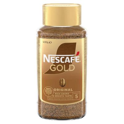 澳洲代购直邮Nescafe Gold雀巢金牌阿拉比卡罗布斯塔速溶咖啡400g