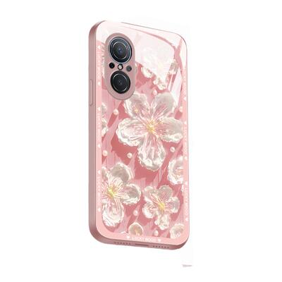 油画花朵华为nova10青春版手机壳新款nova10pro玻璃nova10se韩风nowe全包防摔lite卡通JLN-AL00网红4g外壳
