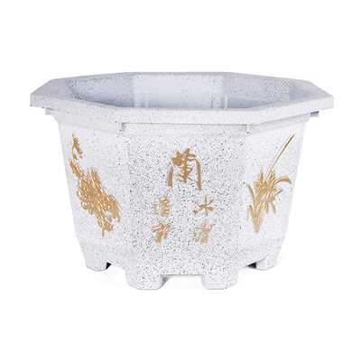 中国风户外庭院大口径树脂花盆