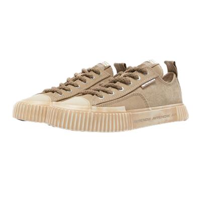 Aape迷彩低帮饼干底帆布鞋