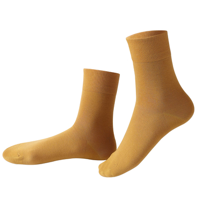 100%纯棉抑菌袜子女士中筒防臭