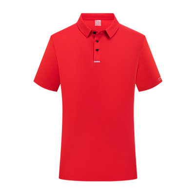 夏季新款休闲短袖翻领Polo衫刺绣LOGO男女同款广告衫工作服男2919