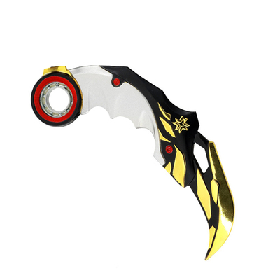 无畏契约大号2025冠军赛蝴蝶刀金属武器模型合金近战甩刀玩具手办