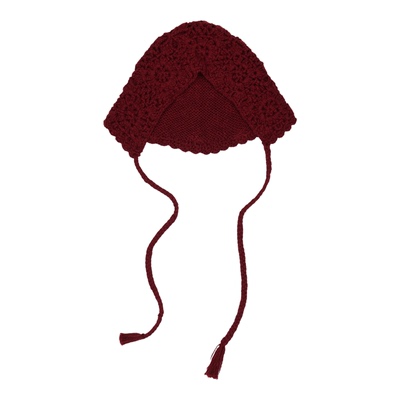 【虞书欣明星同款】Effet de Soleil 镂空钩花针织冷帽女新品