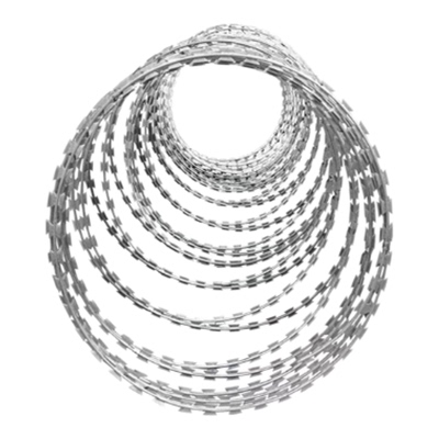 304不锈钢刀片刺绳防爬拉力