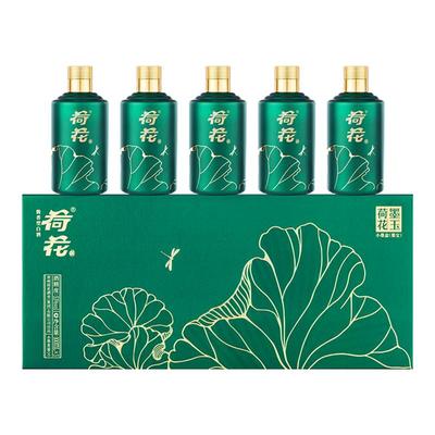 荷花贵州酱香型53度白酒