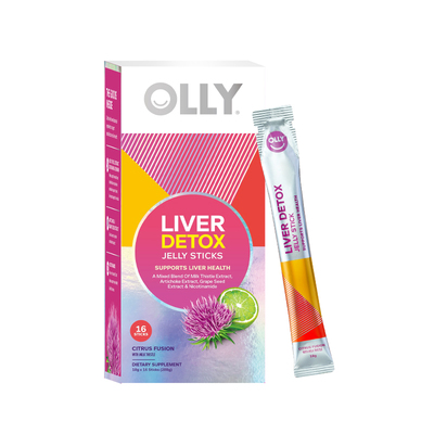 【自营】OLLY奶蓟草心肝水飞蓟心肝果冻条16支【临期26年3月】