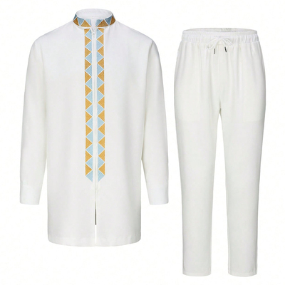 巴服AfricanMenTrousersSuits