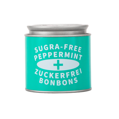 德国无糖薄荷糖0蔗糖0脂肪礼罐装