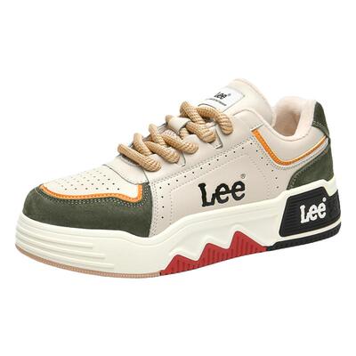 Lee休闲情侣款厚底加绒板鞋