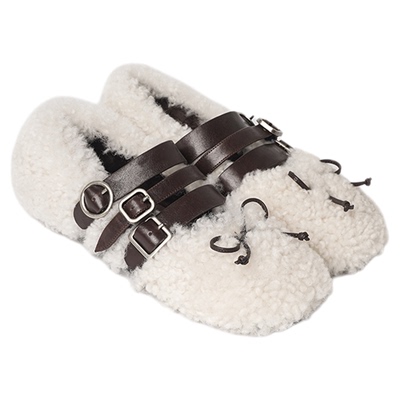 毛绒美学毛毛玛丽珍单鞋