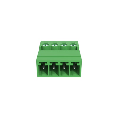 3.81mm插拔式接线端子插座铜件