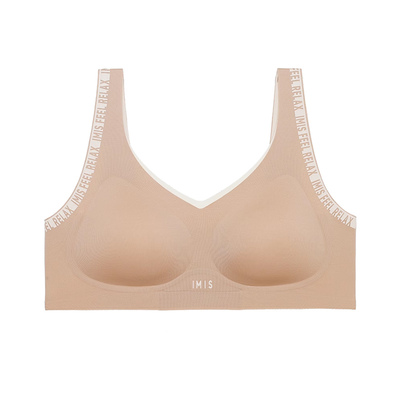 爱美丽夹心软支撑背心式内衣女