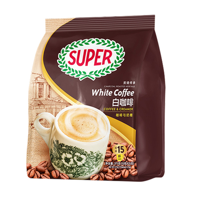 马来西亚super超级牌炭烧白咖啡