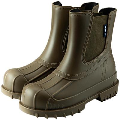 贝壳头女款雨鞋新款增高雨靴防水套鞋户外水鞋水靴不臭脚防滑胶鞋