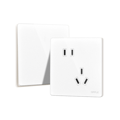 欧普超薄插座开关面板终身质保