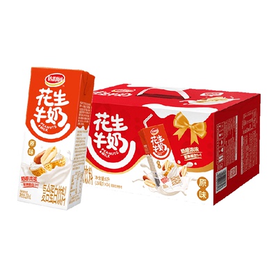 达利园甄选花生牛奶250ml*24盒