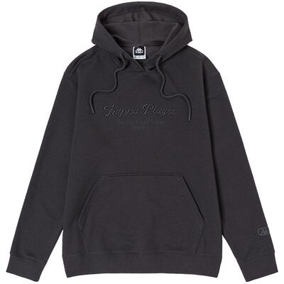 Kappa卡帕套头帽衫2026春新款男春运动卫衣休闲针织长袖字母外套