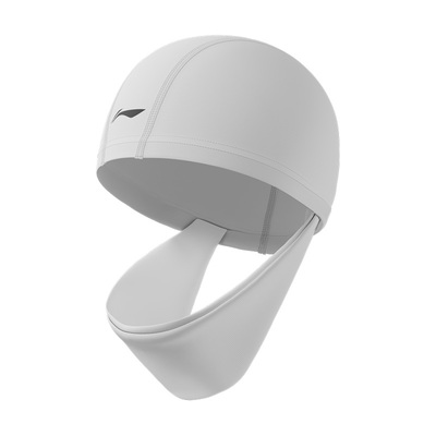 李宁泳帽女款长发加大布泳帽