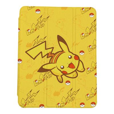 超创意【360旋转】适用ipad11a16平板保护套pro11带笔槽2021款10.2寸皮卡丘第10代10.9亚克力air45三折mini67