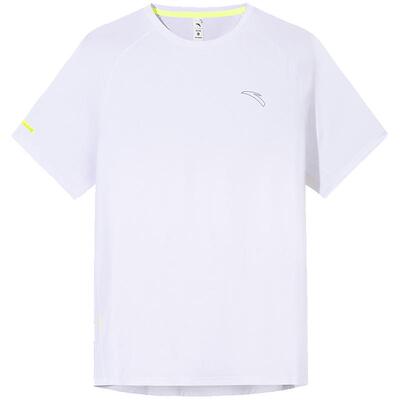 安踏男短袖速干T跑步训练服