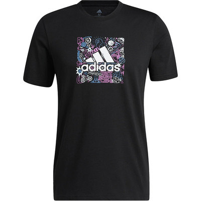 Adidas/阿迪达斯正品夏新款男子运动健身短袖T恤HS7461
